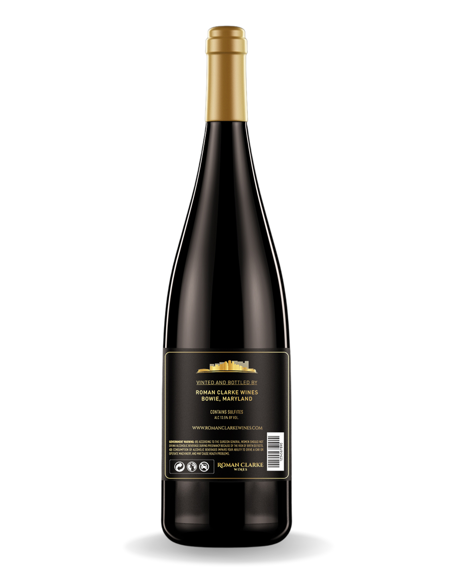 Rose Malbec - Semi Sweet – Roman Clarke Wines CO